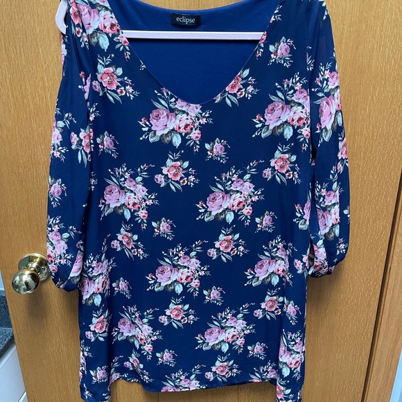 Eclipse | Dresses | Euc Eclipse Dress With Cutout Sleeves | Poshmark